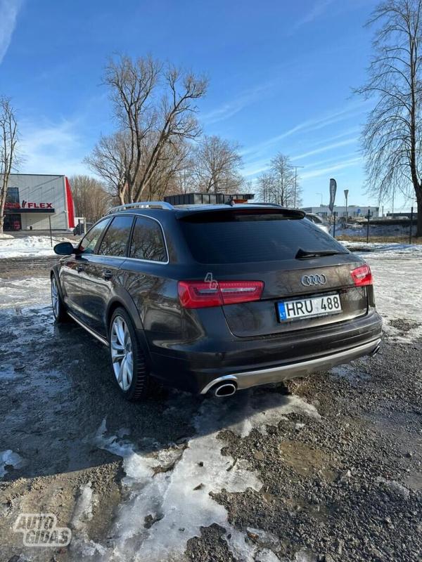 Brown Audi A6 Allroad 2014 in Klaipeda, with an engine capacity of 3.00 L and mileage of 343 thousand km for 16600 €, photo 6 on AUTOMOTO.COM.LV