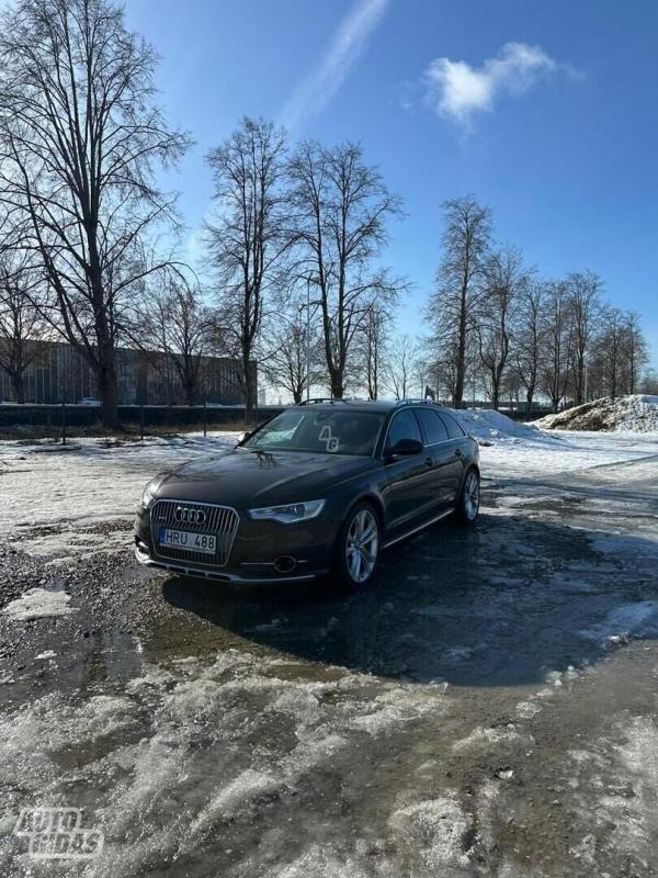 Brown Audi A6 Allroad 2014 in Klaipeda, with an engine capacity of 3.00 L and mileage of 343 thousand km for 16600 €, photo 9 on AUTOMOTO.COM.LV