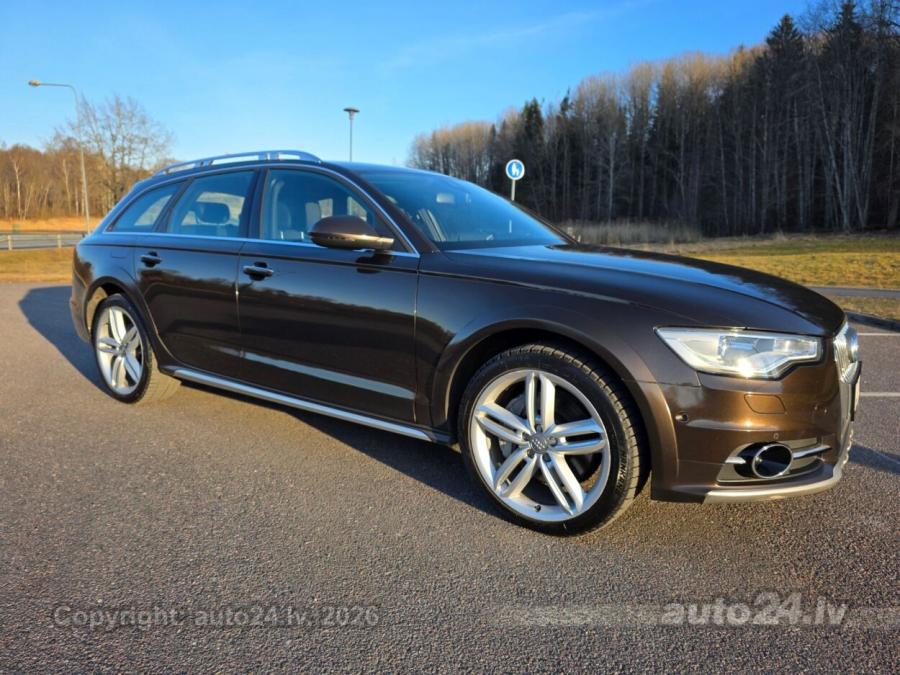 Brown Audi A6 Allroad 2014 in Tallinn, with an engine capacity of 3.00 L and mileage of 286 thousand km for 14900 €, photo 3 on AUTOMOTO.COM.LV