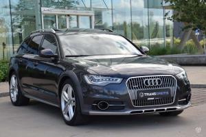Brown Audi A6 Allroad 2014 in Vilnius, with an engine capacity of 2.97 L and mileage of 376 thousand km for 9999 €, photo 5 on AUTOMOTO.COM.LV