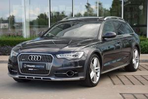 Brown Audi A6 Allroad 2014 in Vilnius, with an engine capacity of 2.97 L and mileage of 376 thousand km for 9999 €, photo 6 on AUTOMOTO.COM.LV