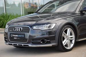 Brown Audi A6 Allroad 2014 in Vilnius, with an engine capacity of 2.97 L and mileage of 376 thousand km for 9999 €, photo 8 on AUTOMOTO.COM.LV