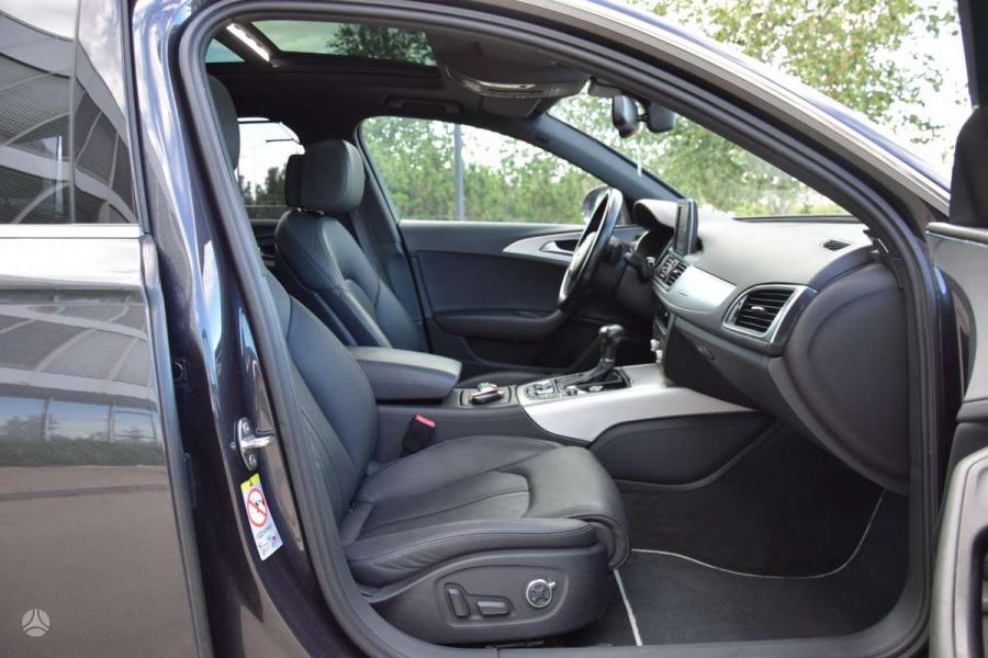 Brown Audi A6 Allroad 2014 in Vilnius, with an engine capacity of 2.97 L and mileage of 376 thousand km for 9999 €, photo 19 on AUTOMOTO.COM.LV