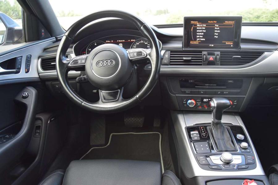 Brown Audi A6 Allroad 2014 in Vilnius, with an engine capacity of 2.97 L and mileage of 376 thousand km for 9999 €, photo 22 on AUTOMOTO.COM.LV