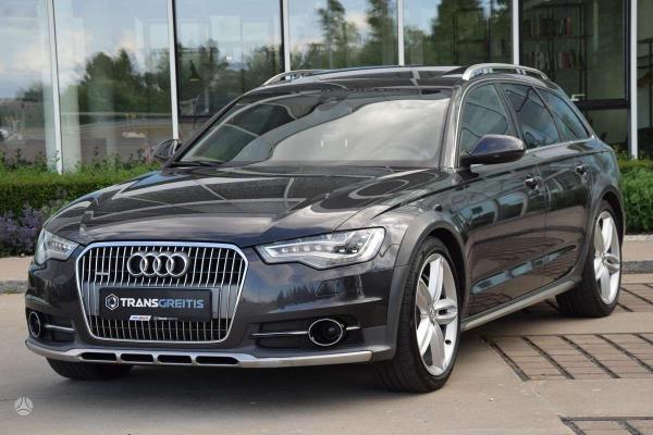 Brūns Audi A6 Allroad 2014 Viļņa, ar dzinēja tilpumu 2.97 L un nobraukumu 375 tūkst. km par 10500 €, foto 5 vietnē AUTOMOTO.COM.LV