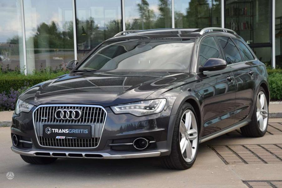 Brūns Audi A6 Allroad 2014 Viļņa, ar dzinēja tilpumu 2.97 L un nobraukumu 375 tūkst. km par 10500 €, foto 6 vietnē AUTOMOTO.COM.LV