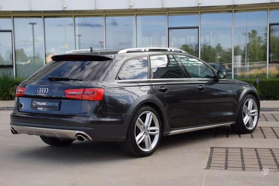 Brūns Audi A6 Allroad 2014 Viļņa, ar dzinēja tilpumu 2.97 L un nobraukumu 375 tūkst. km par 10500 €, foto 13 vietnē AUTOMOTO.COM.LV