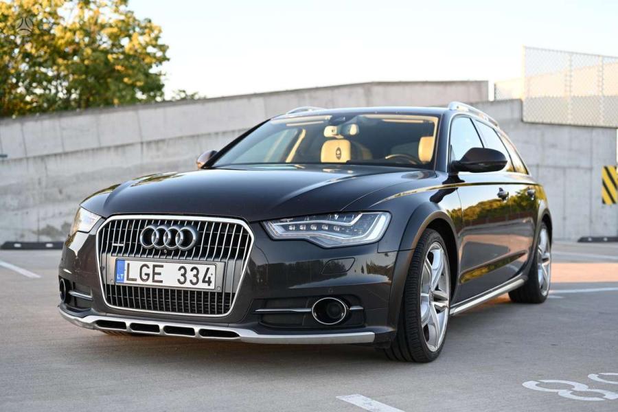 Brūns Audi A6 Allroad 2014 Kauņa, ar dzinēja tilpumu 2.97 L un nobraukumu 421 tūkst. km par 10500 €, foto 1 vietnē AUTOMOTO.COM.LV