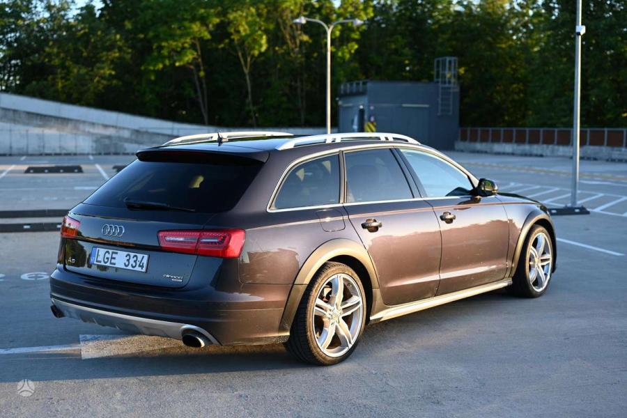 Brūns Audi A6 Allroad 2014 Kauņa, ar dzinēja tilpumu 2.97 L un nobraukumu 421 tūkst. km par 10500 €, foto 5 vietnē AUTOMOTO.COM.LV
