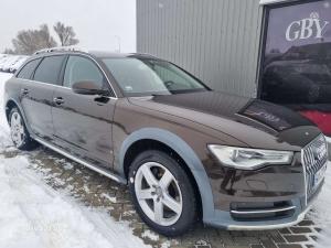 Brown Audi A6 Allroad 2015 in Taurage, with an engine capacity of 3.00 L and mileage of 267 thousand km for 13900 €, photo 3 on AUTOMOTO.COM.LV