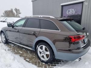 Brown Audi A6 Allroad 2015 in Taurage, with an engine capacity of 3.00 L and mileage of 267 thousand km for 13900 €, photo 5 on AUTOMOTO.COM.LV