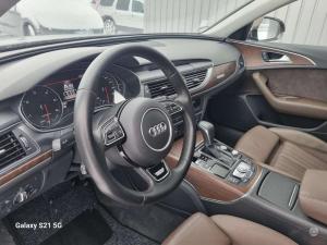 Brown Audi A6 Allroad 2015 in Taurage, with an engine capacity of 3.00 L and mileage of 267 thousand km for 13900 €, photo 7 on AUTOMOTO.COM.LV