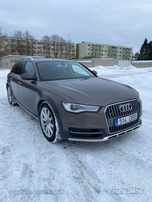 Brown Audi A6 Allroad 2015 in Tallinn, with an engine capacity of 3.00 L and mileage of 291 thousand km for 15300 €, photo  on AUTOMOTO.COM.LV