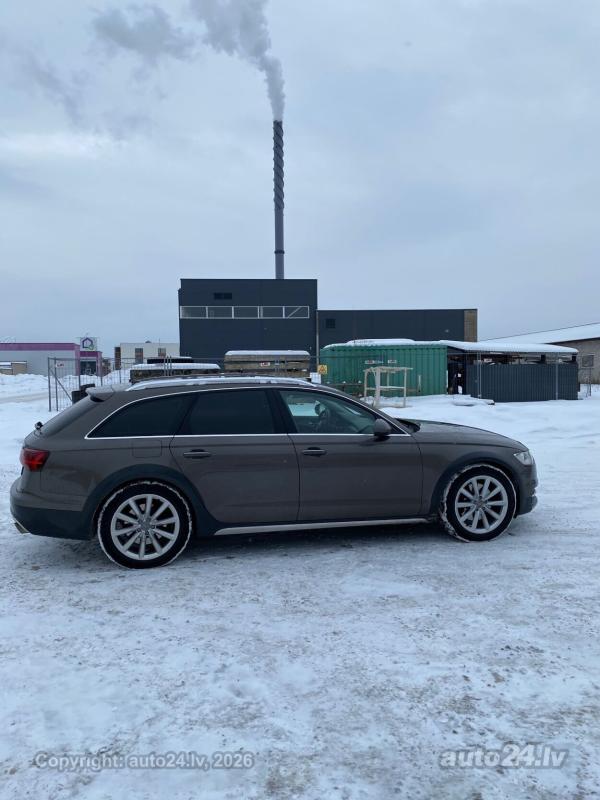 Brown Audi A6 Allroad 2015 in Tallinn, with an engine capacity of 3.00 L and mileage of 291 thousand km for 15300 €, photo 5 on AUTOMOTO.COM.LV