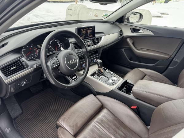 Brown Audi A6 Allroad 2015 in Kaunas, with an engine capacity of 2.97 L and mileage of 274 thousand km for 13790 €, photo 8 on AUTOMOTO.COM.LV