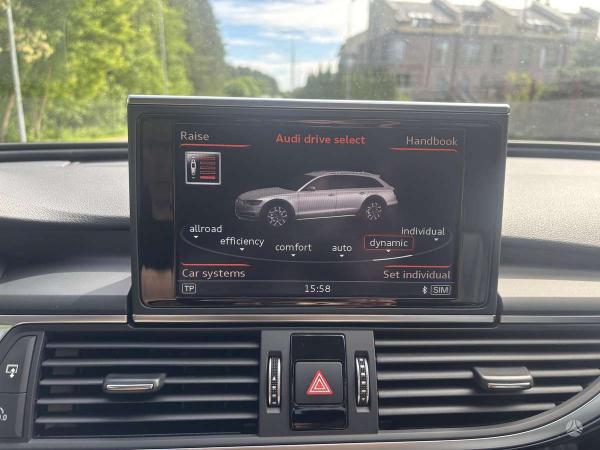 Brown Audi A6 Allroad 2015 in Vilnius, with an engine capacity of 2.97 L and mileage of 240 thousand km for 18500 €, photo 7 on AUTOMOTO.COM.LV