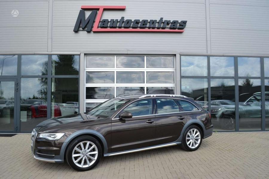 Brūns Audi A6 Allroad 2015 Viļņa, ar dzinēja tilpumu 2.97 L un nobraukumu 255 tūkst. km par 15000 €, foto 1 vietnē AUTOMOTO.COM.LV