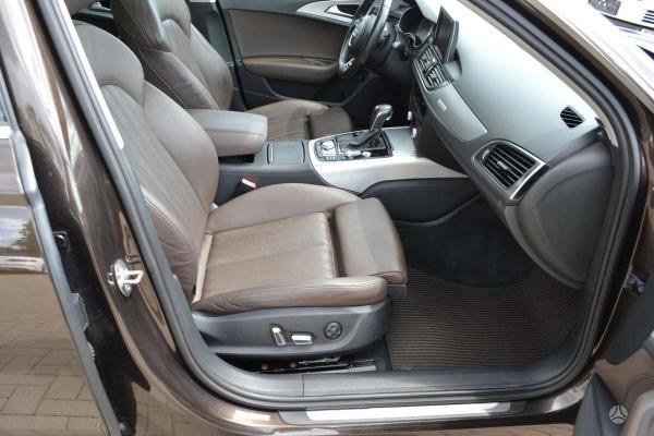 Brown Audi A6 Allroad 2015 in Vilnius, with an engine capacity of 2.97 L and mileage of 255 thousand km for 15000 €, photo 8 on AUTOMOTO.COM.LV