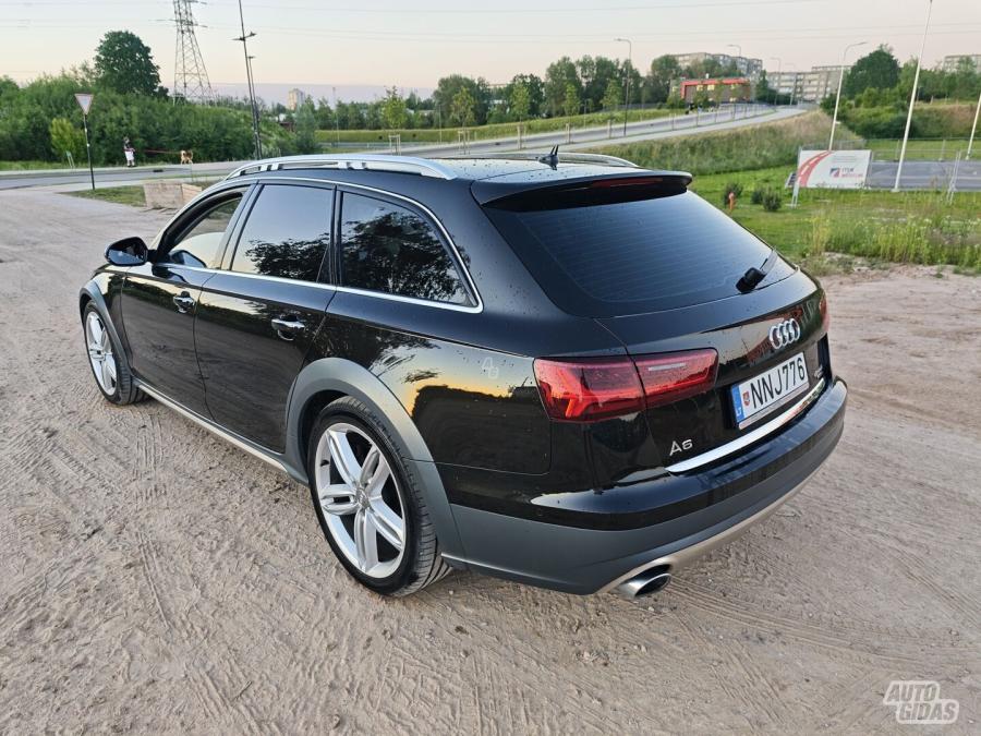 Brown Audi A6 Allroad 2015 in Vilnius, with an engine capacity of 3.00 L and mileage of 245 thousand km for 14200 €, photo 6 on AUTOMOTO.COM.LV