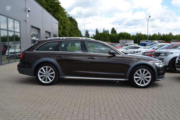 Brown Audi A6 Allroad 2015 in Vilnius, with an engine capacity of 2.97 L and mileage of 255 thousand km for 15000 €, photo 6 on AUTOMOTO.COM.LV