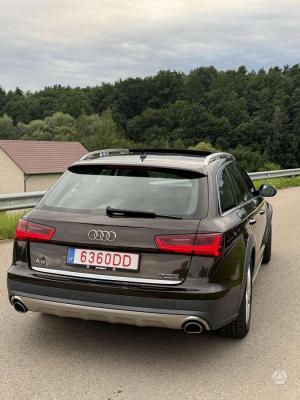 Brown Audi A6 Allroad 2015 in Jurbarkas, with an engine capacity of 2.97 L and mileage of 345 thousand km for 9999 €, photo 5 on AUTOMOTO.COM.LV