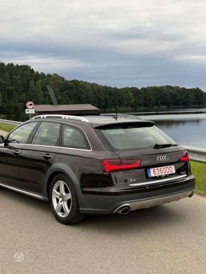 Brown Audi A6 Allroad 2015 in Jurbarkas, with an engine capacity of 2.97 L and mileage of 345 thousand km for 9999 €, photo 6 on AUTOMOTO.COM.LV