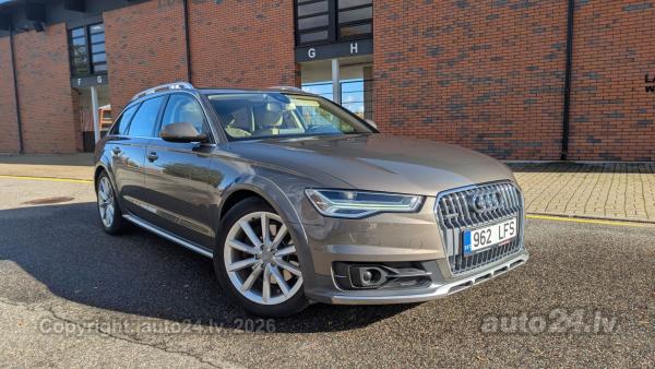 Brūns Audi A6 Allroad 2015 Tallina, ar dzinēja tilpumu 3.00 L un nobraukumu 118 tūkst. km par 19500 €, foto 1 vietnē AUTOMOTO.COM.LV