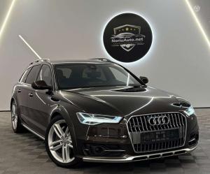 Brown Audi A6 Allroad 2016 in Marijampole, with an engine capacity of 2.97 L and mileage of 197 thousand km for 16999 €, photo  on AUTOMOTO.COM.LV