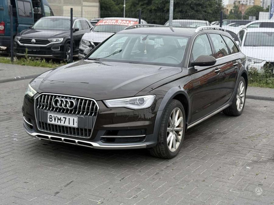 Brūns Audi A6 Allroad 2016 Kauņa, ar dzinēja tilpumu 2.97 L un nobraukumu 281 tūkst. km par 13449 €, foto 1 vietnē AUTOMOTO.COM.LV