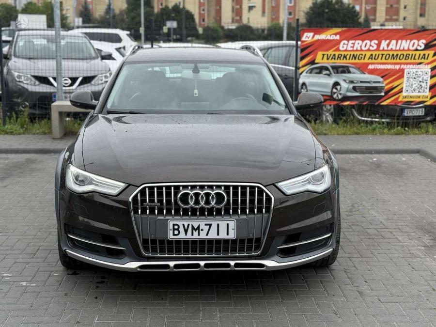 Brūns Audi A6 Allroad 2016 Kauņa, ar dzinēja tilpumu 2.97 L un nobraukumu 281 tūkst. km par 13449 €, foto 3 vietnē AUTOMOTO.COM.LV