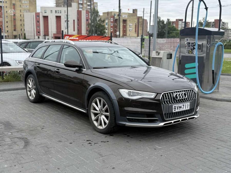 Brūns Audi A6 Allroad 2016 Kauņa, ar dzinēja tilpumu 2.97 L un nobraukumu 281 tūkst. km par 13449 €, foto 4 vietnē AUTOMOTO.COM.LV