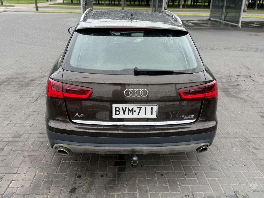 Brūns Audi A6 Allroad 2016 Kauņa, ar dzinēja tilpumu 2.97 L un nobraukumu 281 tūkst. km par 13449 €, foto 6 vietnē AUTOMOTO.COM.LV