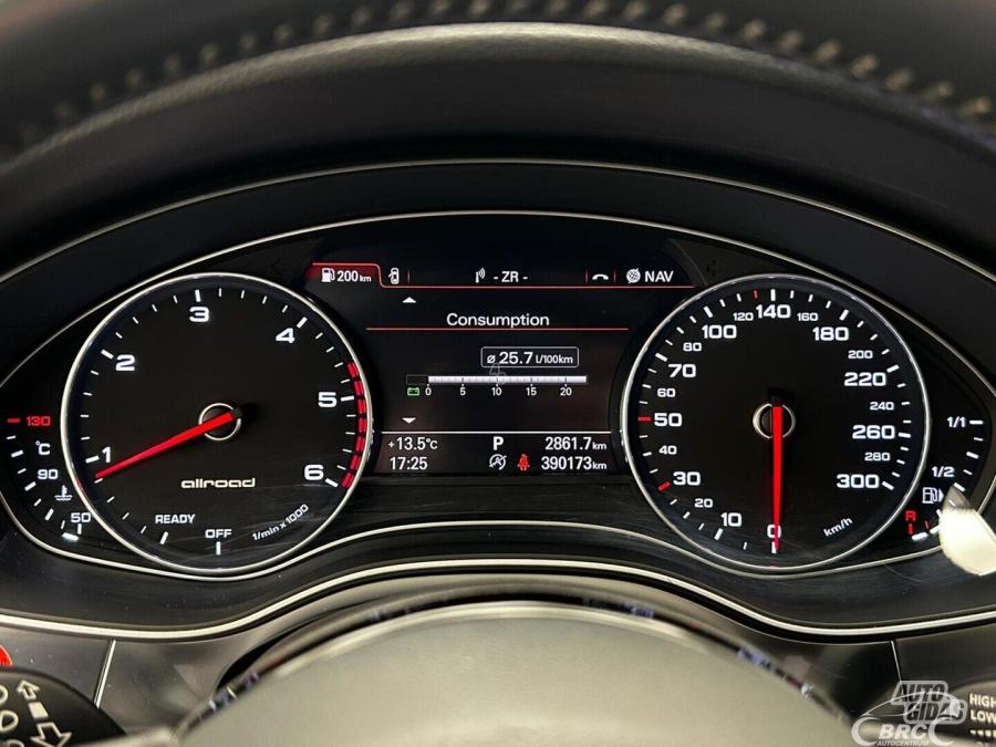 Коричневый Ауди А6 Олроуд 2017 в Авиженяй, объемом двигателя 3.00 л и пробегом 390 тыс. км за 11700 €, фото 24 на AUTOMOTO.COM.LV