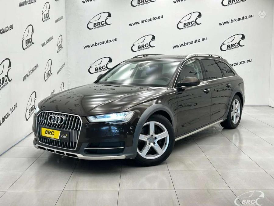 Brūns Audi A6 Allroad 2017 Viļņa, ar dzinēja tilpumu 2.97 L un nobraukumu 390 tūkst. km par 10900 €, foto 1 vietnē AUTOMOTO.COM.LV