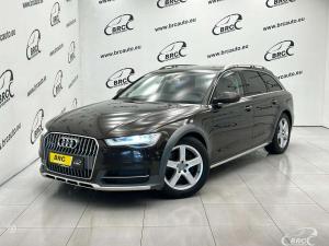 Brūns Audi A6 Allroad 2017 Viļņa, ar dzinēja tilpumu 2.97 L un nobraukumu 390 tūkst. km par 10400 €, foto  vietnē AUTOMOTO.COM.LV