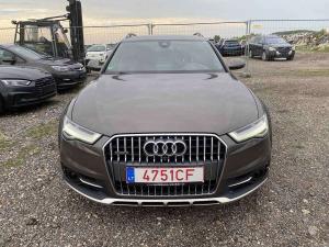 Brown Audi A6 Allroad 2017 in Vilnius, with an engine capacity of 2.97 L and mileage of 345 thousand km for 14050 €, photo 3 on AUTOMOTO.COM.LV