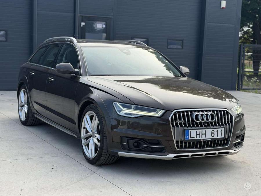 Brūns Audi A6 Allroad 2017 Kauņa, ar dzinēja tilpumu 2.97 L un nobraukumu 290 tūkst. km par 13650 €, foto 3 vietnē AUTOMOTO.COM.LV