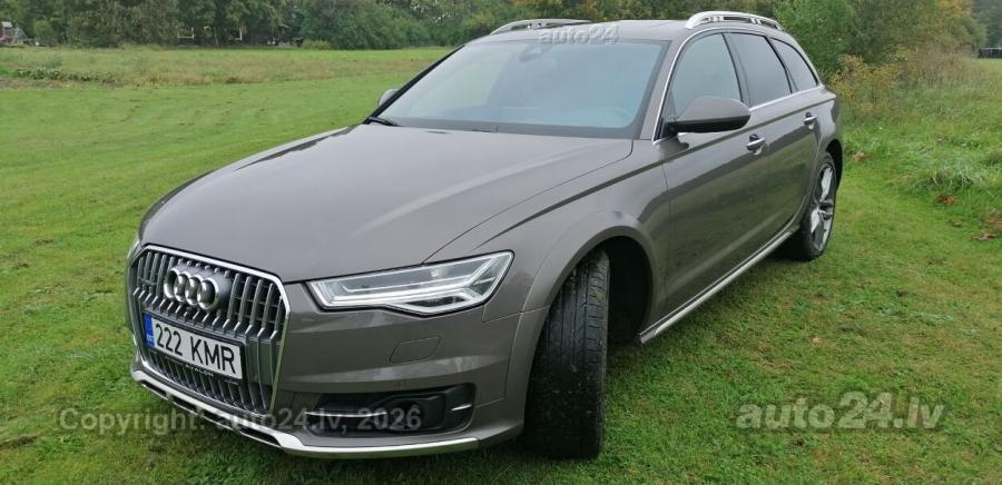 Brown Audi A6 Allroad 2017 in Tallinn, with an engine capacity of 3.00 L and mileage of 164 thousand km for 28000 €, photo 1 on AUTOMOTO.COM.LV
