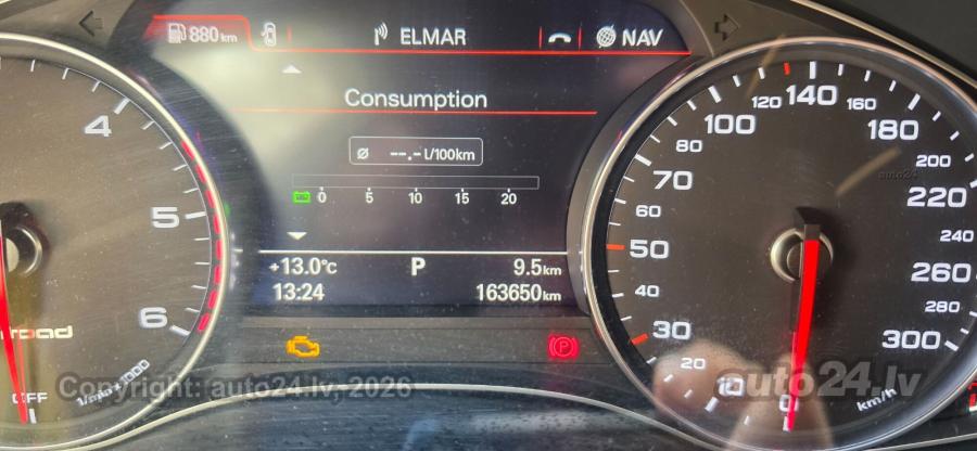 Brown Audi A6 Allroad 2017 in Tallinn, with an engine capacity of 3.00 L and mileage of 164 thousand km for 28000 €, photo 18 on AUTOMOTO.COM.LV