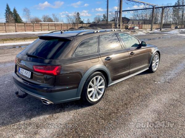 Brown Audi A6 Allroad 2019 in Valga, with an engine capacity of 3.00 L and mileage of 267 thousand km for 14900 €, photo 4 on AUTOMOTO.COM.LV
