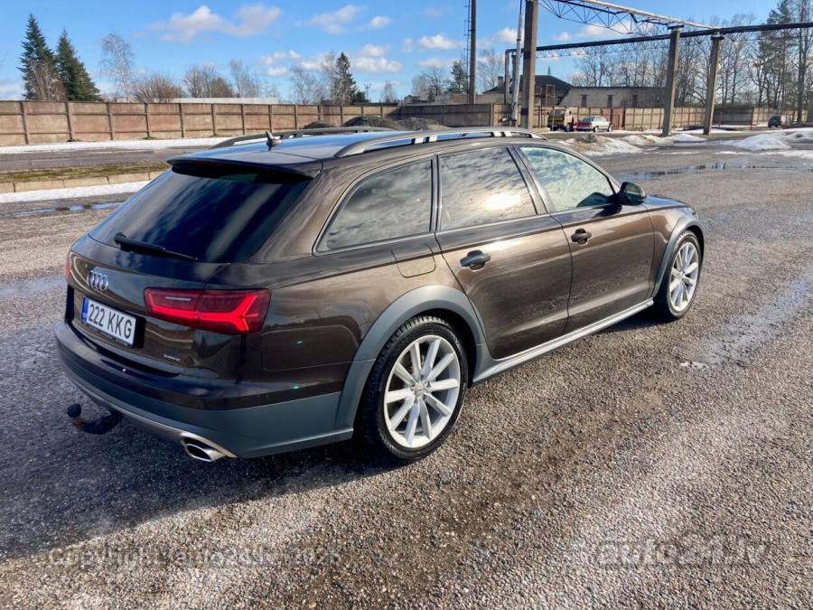 Brown Audi A6 Allroad 2019 in Valga, with an engine capacity of 3.00 L and mileage of 267 thousand km for 14900 €, photo 4 on AUTOMOTO.COM.LV
