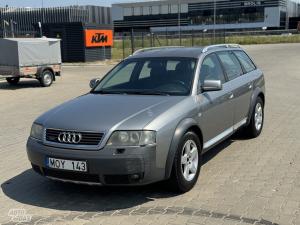 Audi A6 Allroad 2001 Viļņa, ar dzinēja tilpumu 2.50 L un nobraukumu 345 tūkst. km par 1600 €, foto  vietnē AUTOMOTO.COM.LV