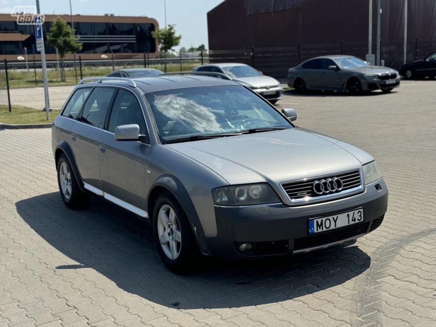 Audi A6 Allroad 2001 Viļņa, ar dzinēja tilpumu 2.50 L un nobraukumu 345 tūkst. km par 1600 €, foto 3 vietnē AUTOMOTO.COM.LV