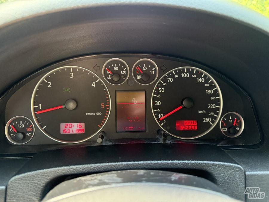 Audi A6 Allroad 2001 Viļņa, ar dzinēja tilpumu 2.50 L un nobraukumu 345 tūkst. km par 1600 €, foto 17 vietnē AUTOMOTO.COM.LV