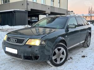 Green Audi A6 Allroad 2002 in Kaunas, with an engine capacity of 2.50 L and mileage of 300 thousand km for 1650 €, photo  on AUTOMOTO.COM.LV