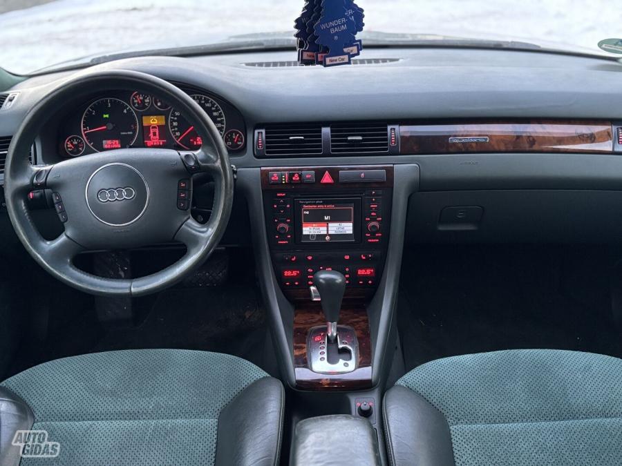 Zaļš Audi A6 Allroad 2002 Kauņa, ar dzinēja tilpumu 2.50 L un nobraukumu 300 tūkst. km par 1650 €, foto 13 vietnē AUTOMOTO.COM.LV