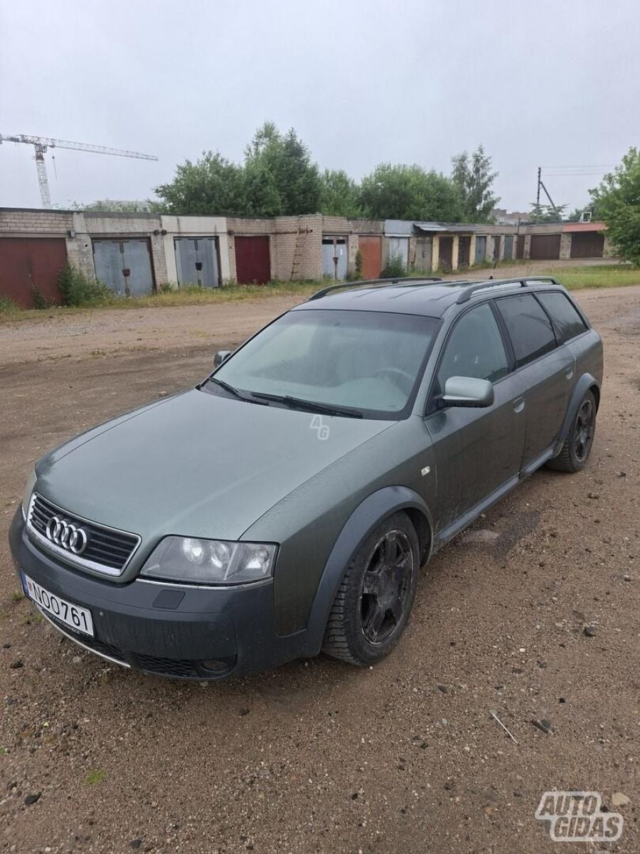 Green Audi A6 Allroad 2002 in Gargzdai, with an engine capacity of 2.70 L and mileage of 290 thousand km for 3500 €, photo 3 on AUTOMOTO.COM.LV