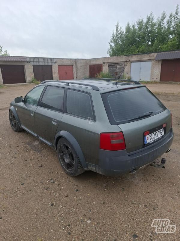 Zaļš Audi A6 Allroad 2002 Gargždai, ar dzinēja tilpumu 2.70 L un nobraukumu 290 tūkst. km par 3500 €, foto 3 vietnē AUTOMOTO.COM.LV