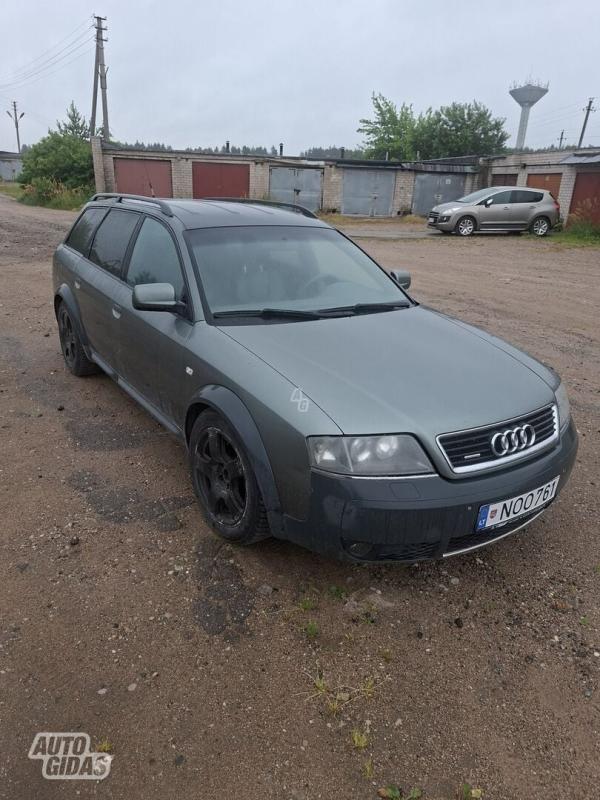 Zaļš Audi A6 Allroad 2002 Klaipėda, ar dzinēja tilpumu 2.70 L un nobraukumu 290 tūkst. km par 1500 €, foto 1 vietnē AUTOMOTO.COM.LV