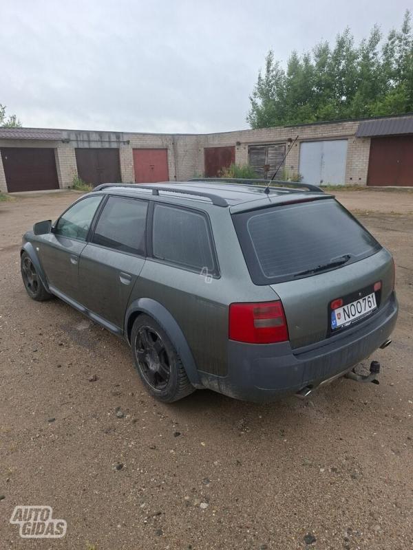 Zaļš Audi A6 Allroad 2002 Klaipėda, ar dzinēja tilpumu 2.70 L un nobraukumu 290 tūkst. km par 1500 €, foto 3 vietnē AUTOMOTO.COM.LV